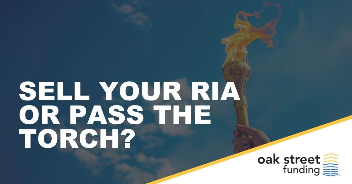 Sell Your RIA or Pass the Torch?