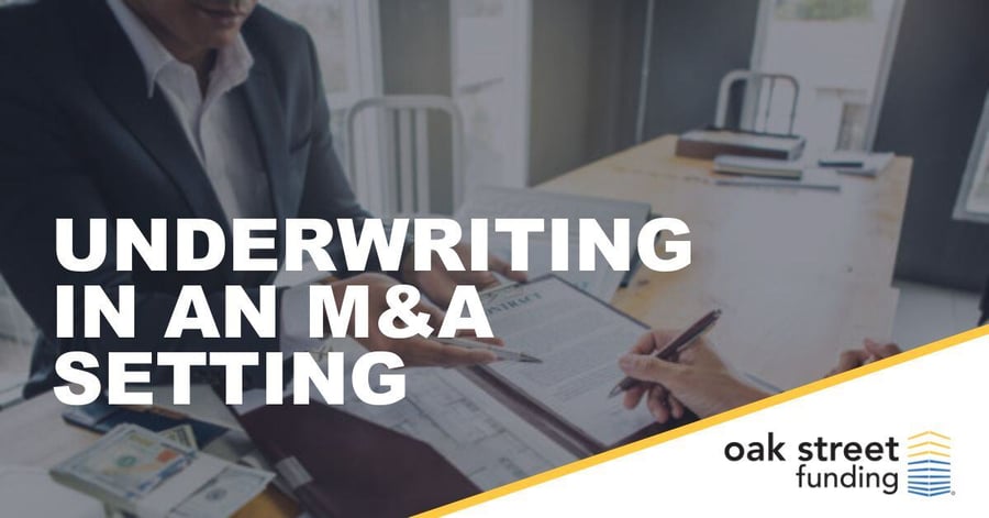 Underwriting In A Merger and Acquisition Setting