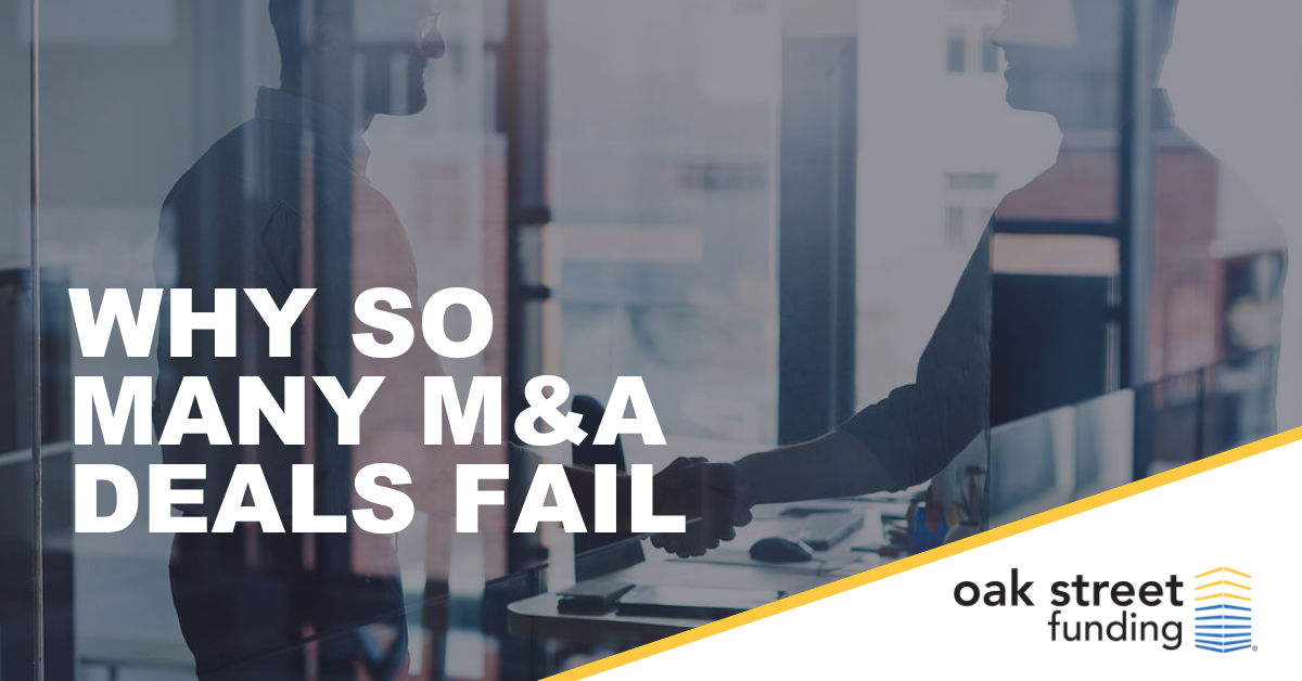 Why M&A Deals Fail: The Key Factors and Strategies for Success